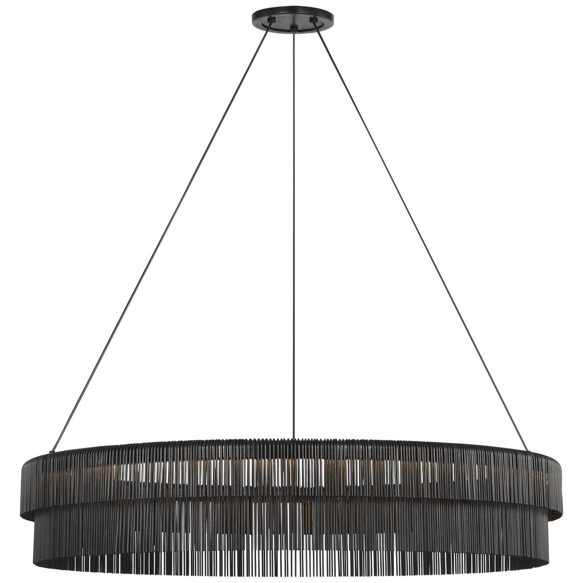 Visual Comfort Signature Differo Layered Ring Chandelier | Lightopia