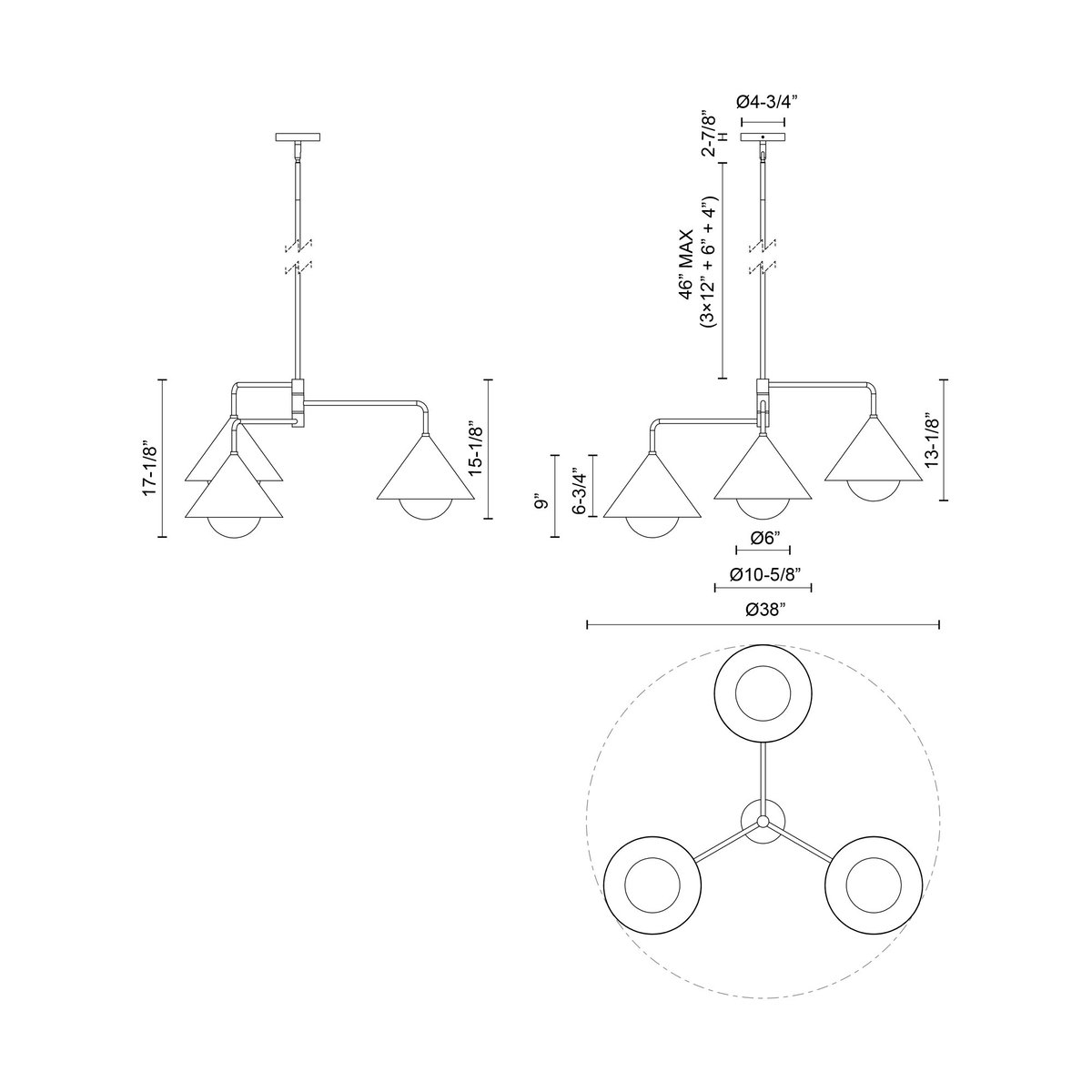 Alora Mood Remy Chandelier | Lightopia
