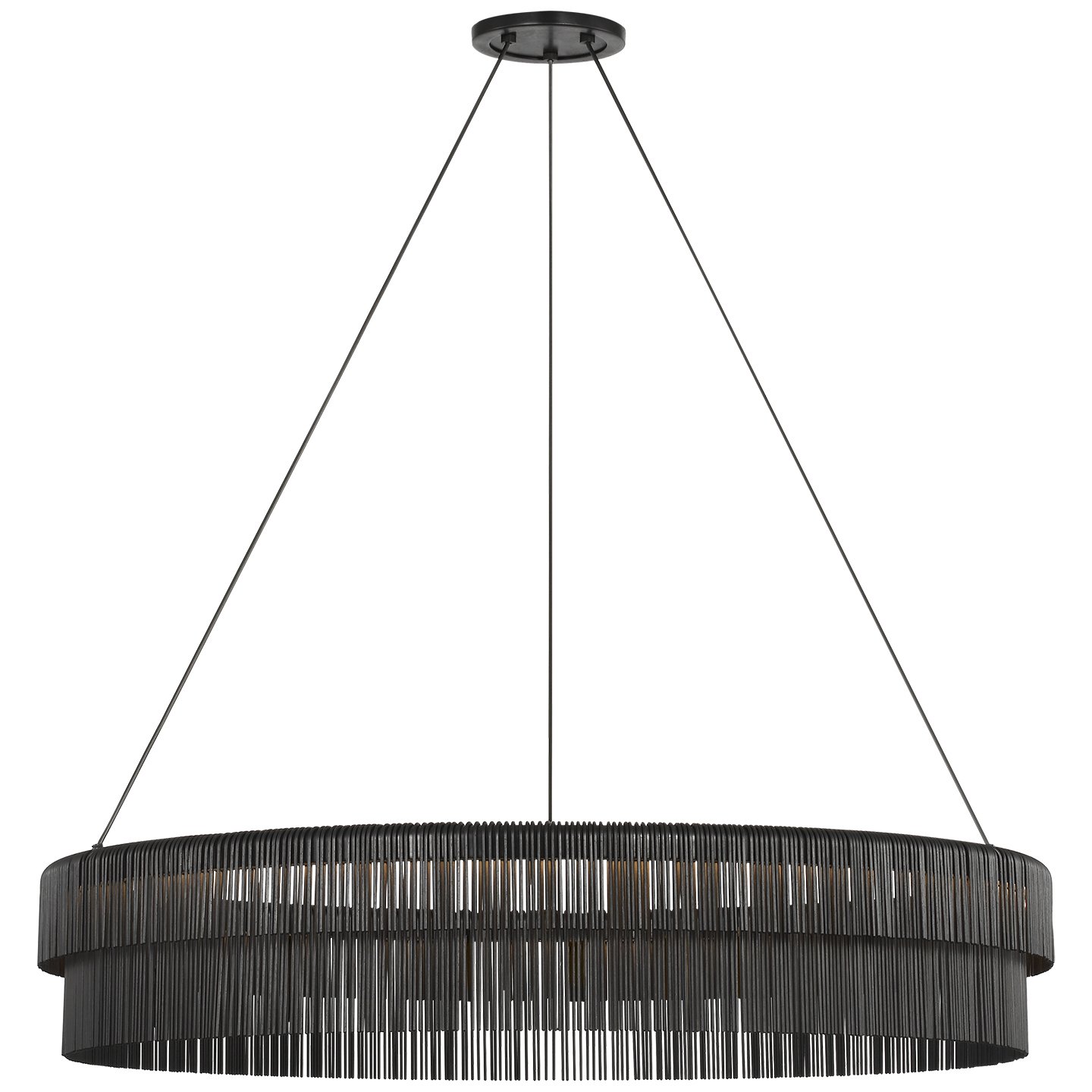 Visual Comfort Signature Differo Layered Ring Chandelier | Lightopia