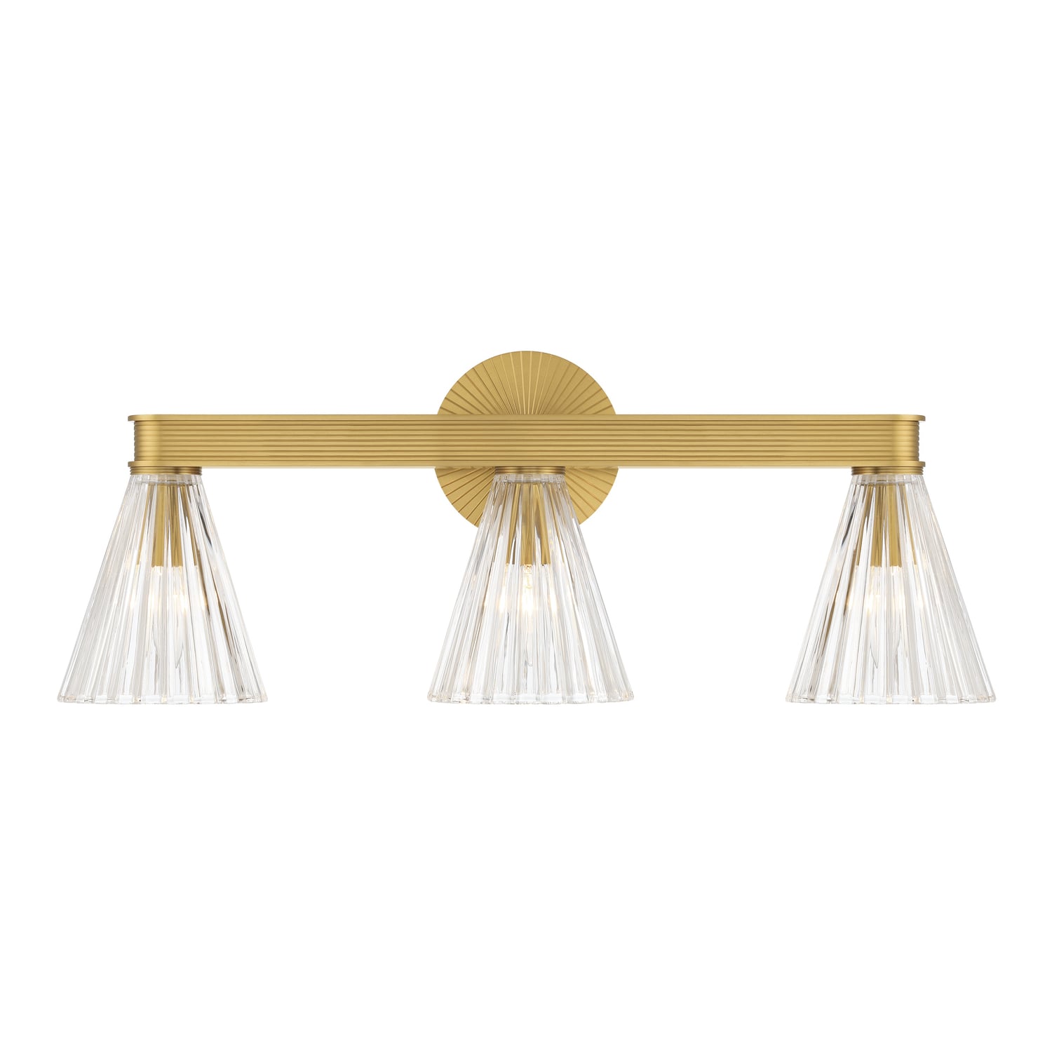 Crystorama Lotus Cone Vanity Light | Lightopia