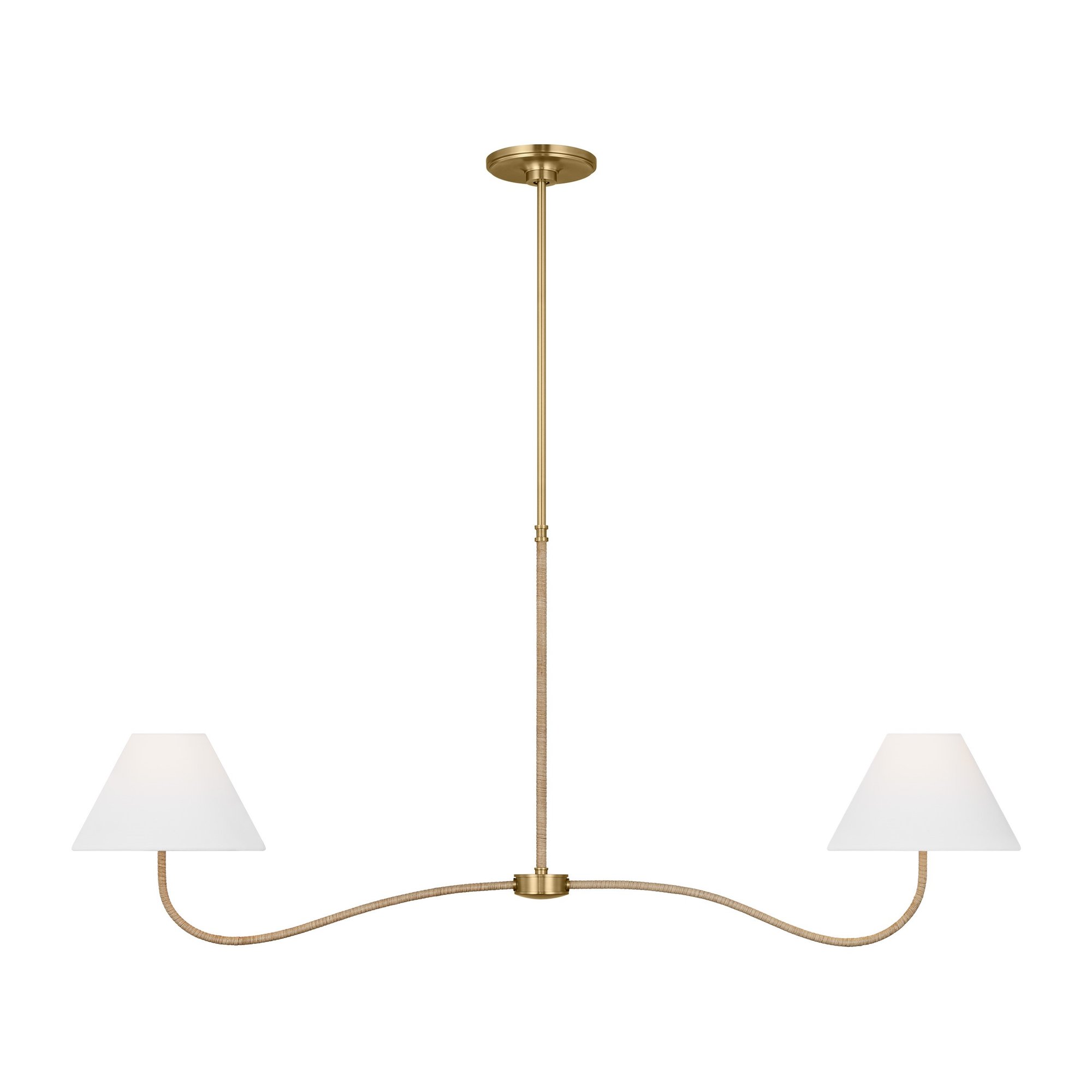 Visual Comfort Studio Laguna Linear Chandelier | Lightopia