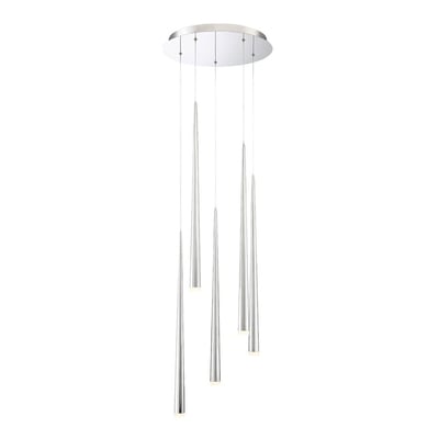 Modern Forms Cascade Round Multi Light Pendant | Lightopia