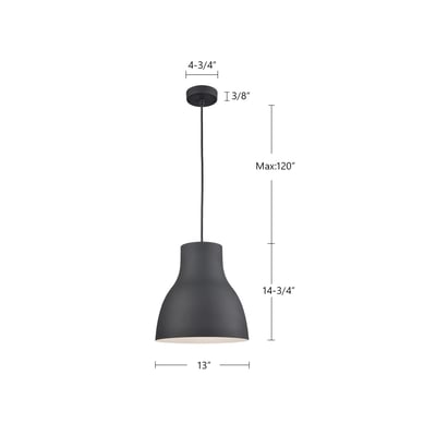 Kuzco Lighting Cradle Pendant | Lightopia