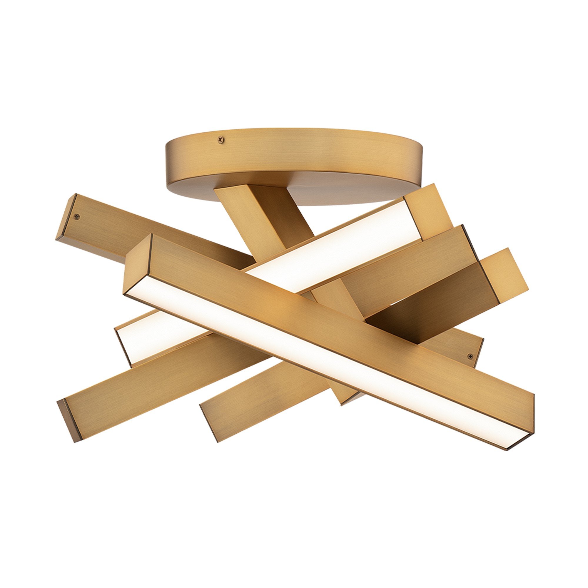 Modern Forms Chaos Semi-Flush Mount | Lightopia