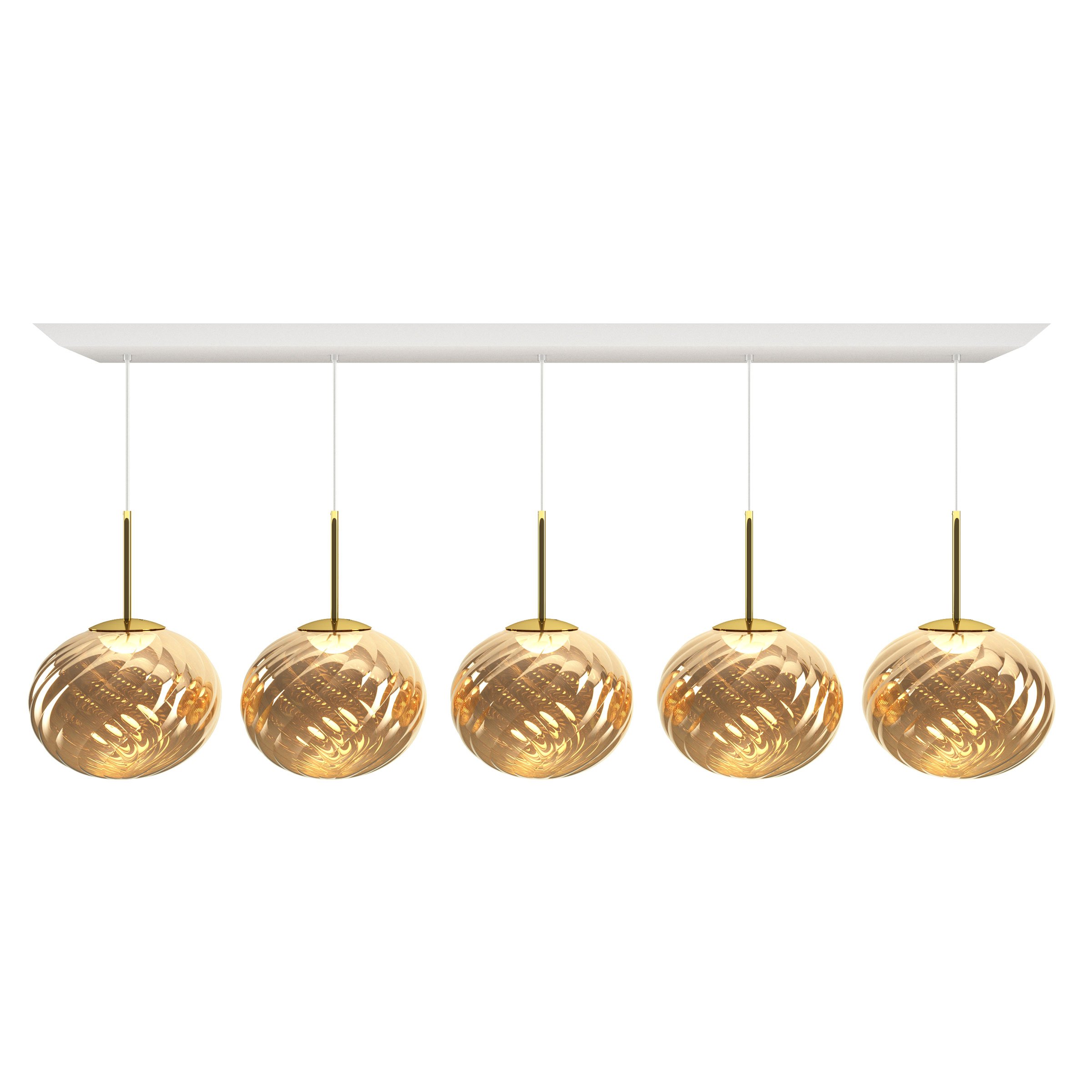Tom Dixon Whirl Linear Pendant System | Lightopia