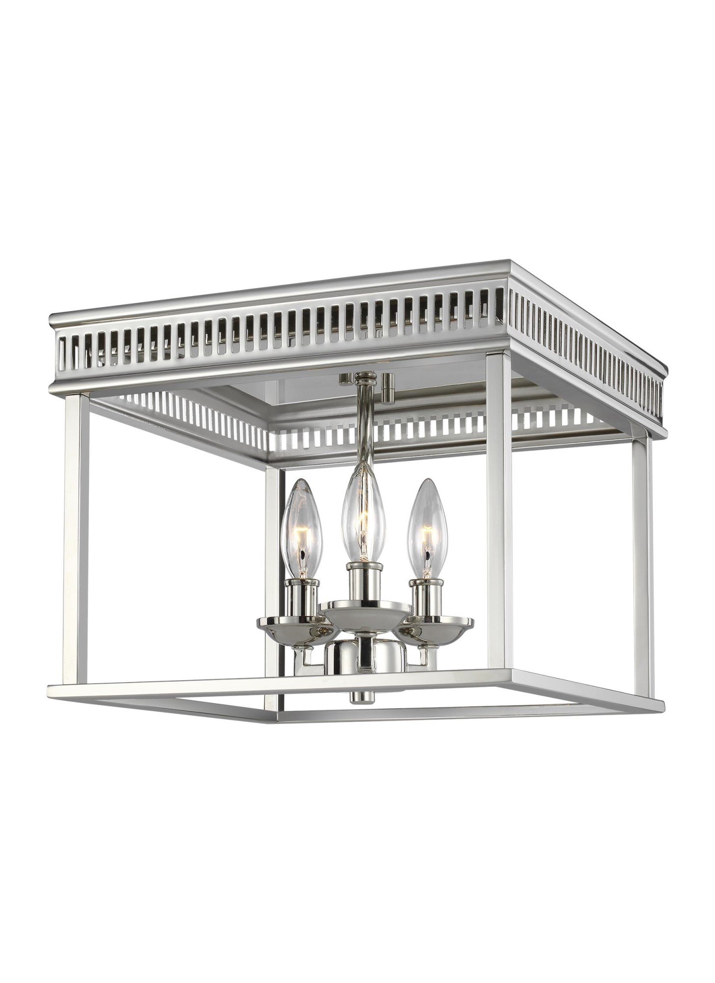 Visual Comfort Studio Woodruff Flush Mount | Lightopia