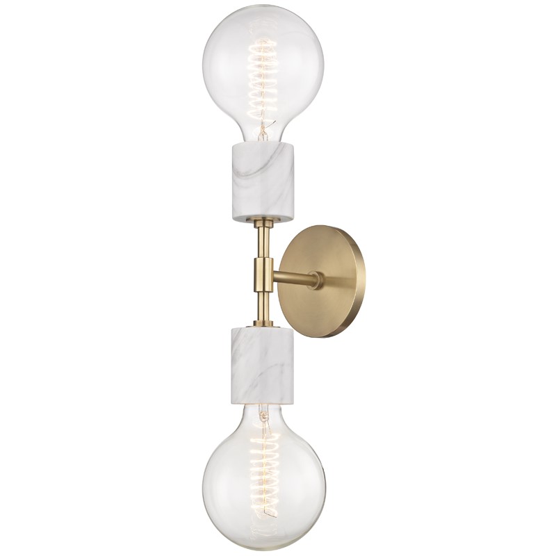 Mitzi Asime Double Wall Sconce | Lightopia