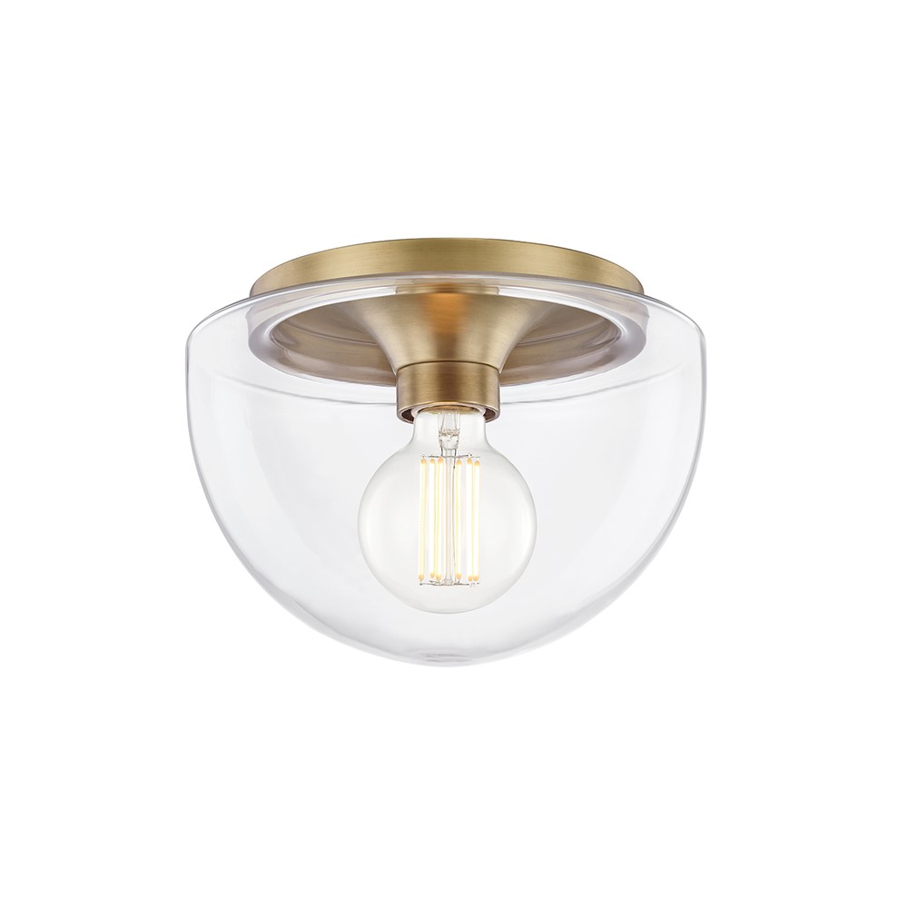 Mitzi Grace Round Flush Mount Ceiling Light | Lightopia