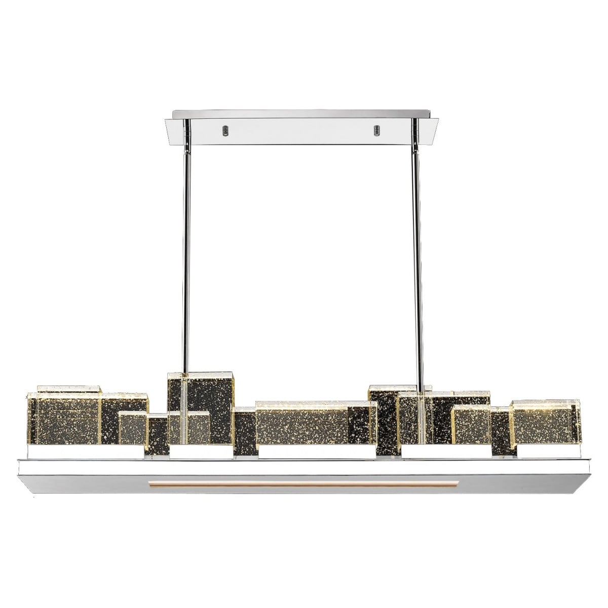Avenue Lighting The Original Glacier Ave Linear Chandelier | Lightopia
