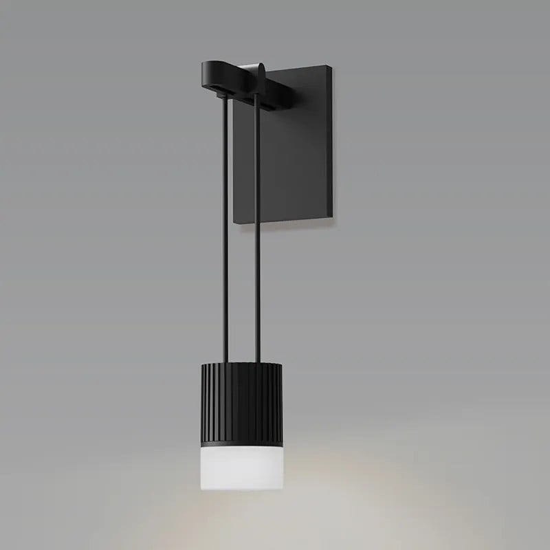Sonneman Suspenders Single Drum Diffuser Wall Sconce | Lightopia
