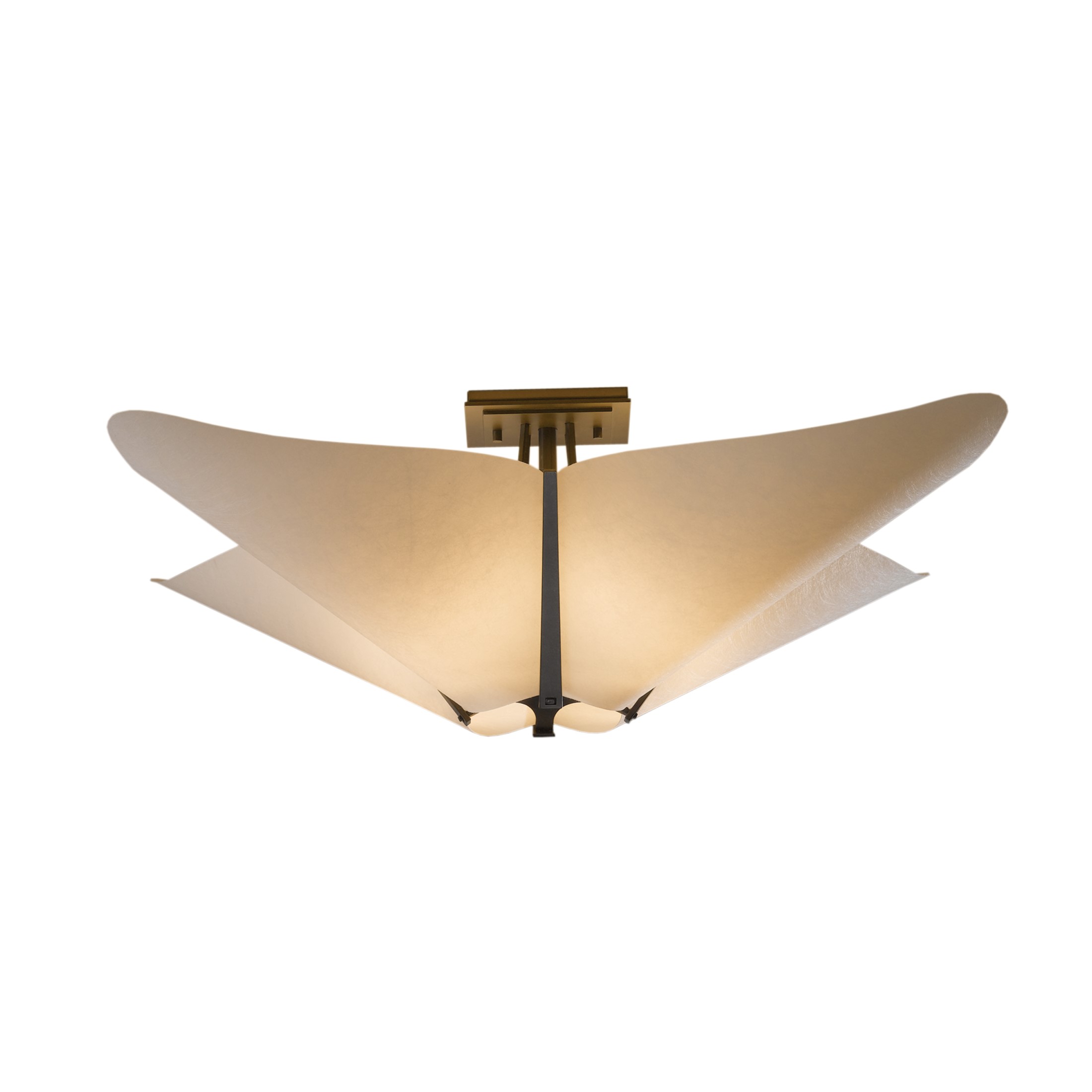 Hubbardton Forge Kirigami Semi Flush Ceiling Light | Lightopia