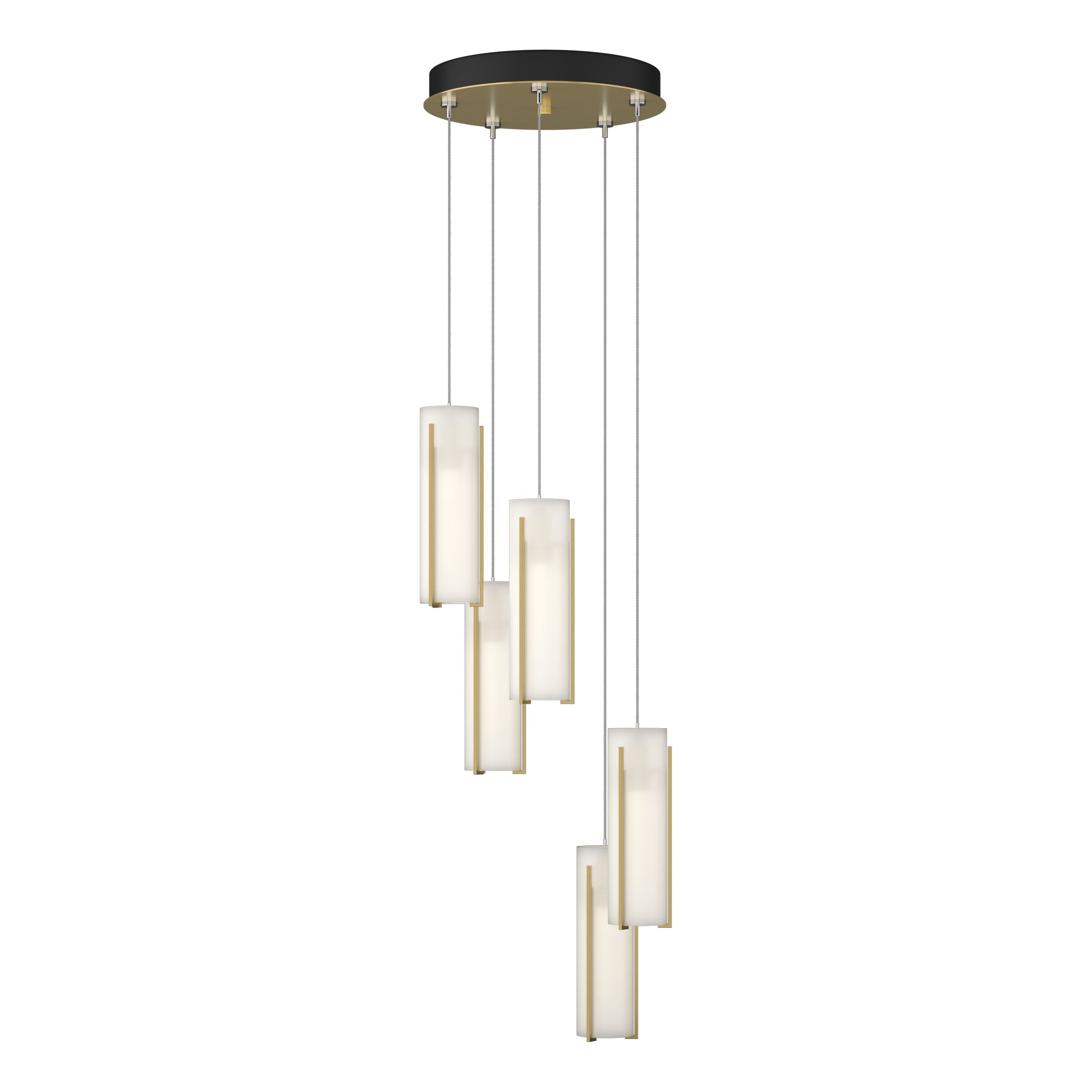 Hubbardton Forge Exos 5-Light Pendant | Lightopia