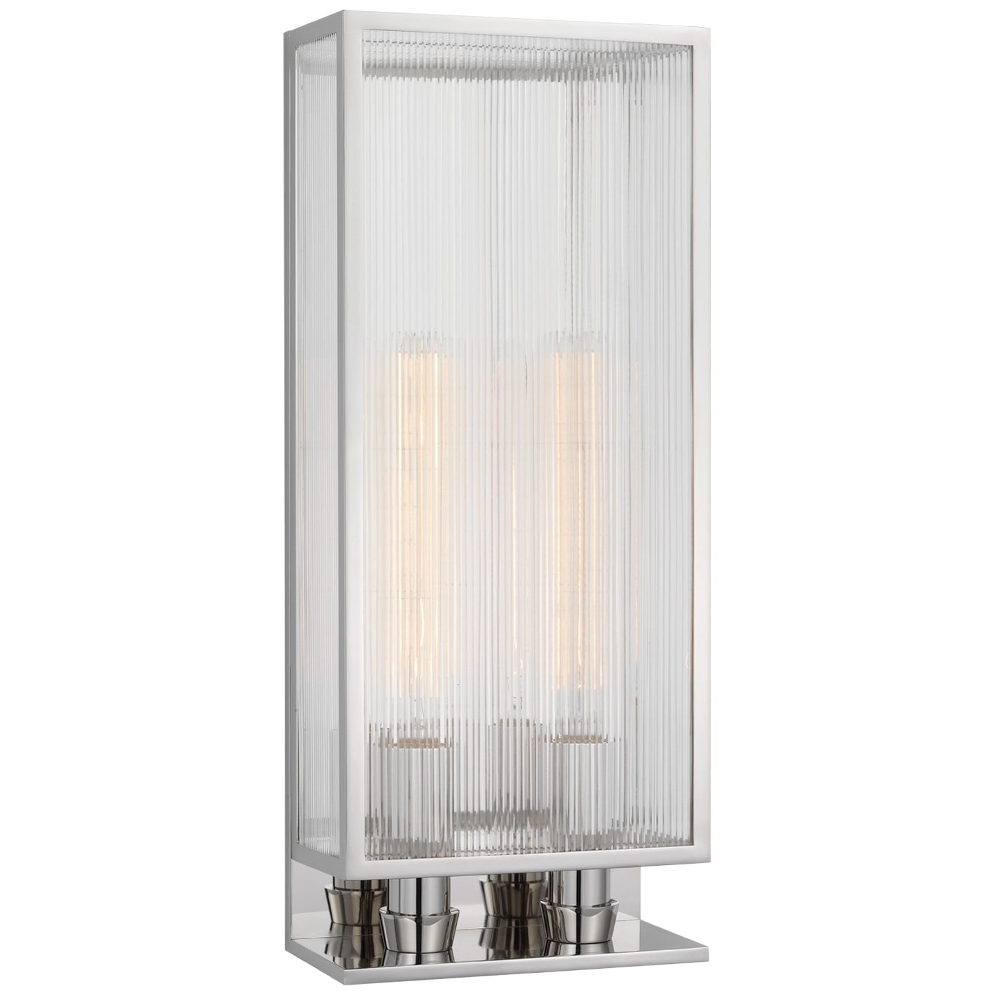 Visual Comfort Signature York Double Box Sconce | Lightopia