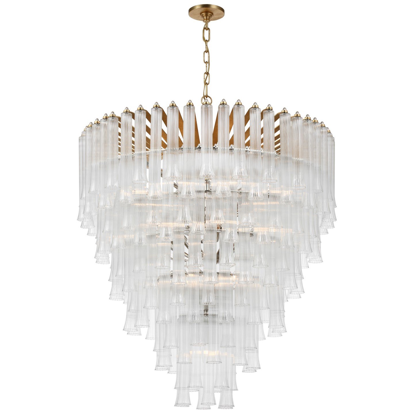 Visual Comfort Signature Lorelei X-Large Waterfall Chandelier | Lightopia