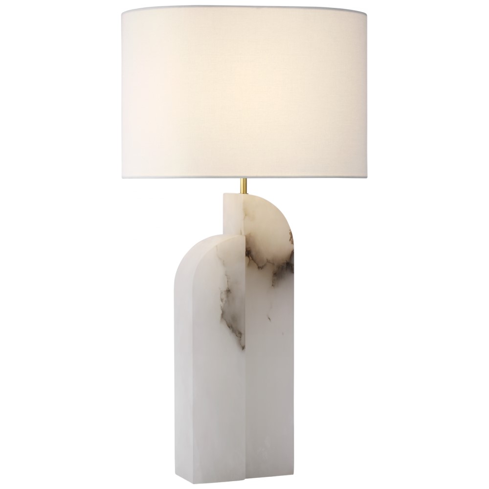 Visual Comfort Signature Savoye Large Left Table Lamp | Lightopia