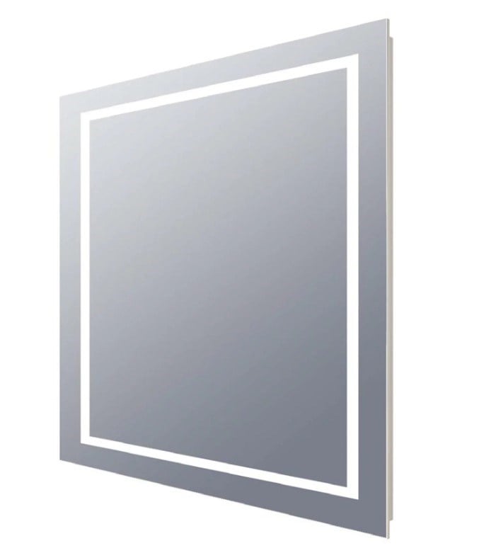 Cordova Mirrors Unity Square Lighted Mirror | Lightopia