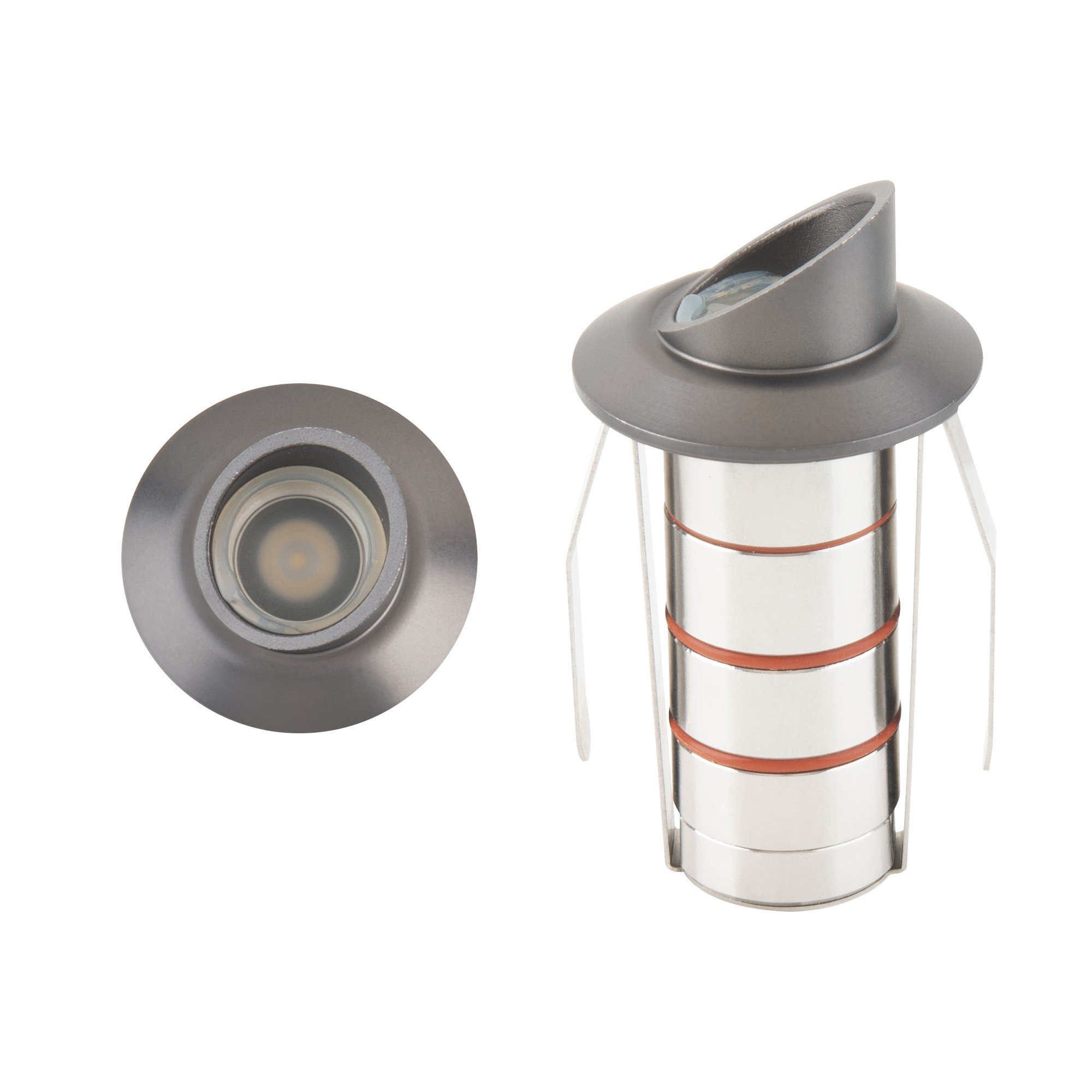 WAC Lighting 1" 12V Round Shroud Inground Indicator Light | Lightopia