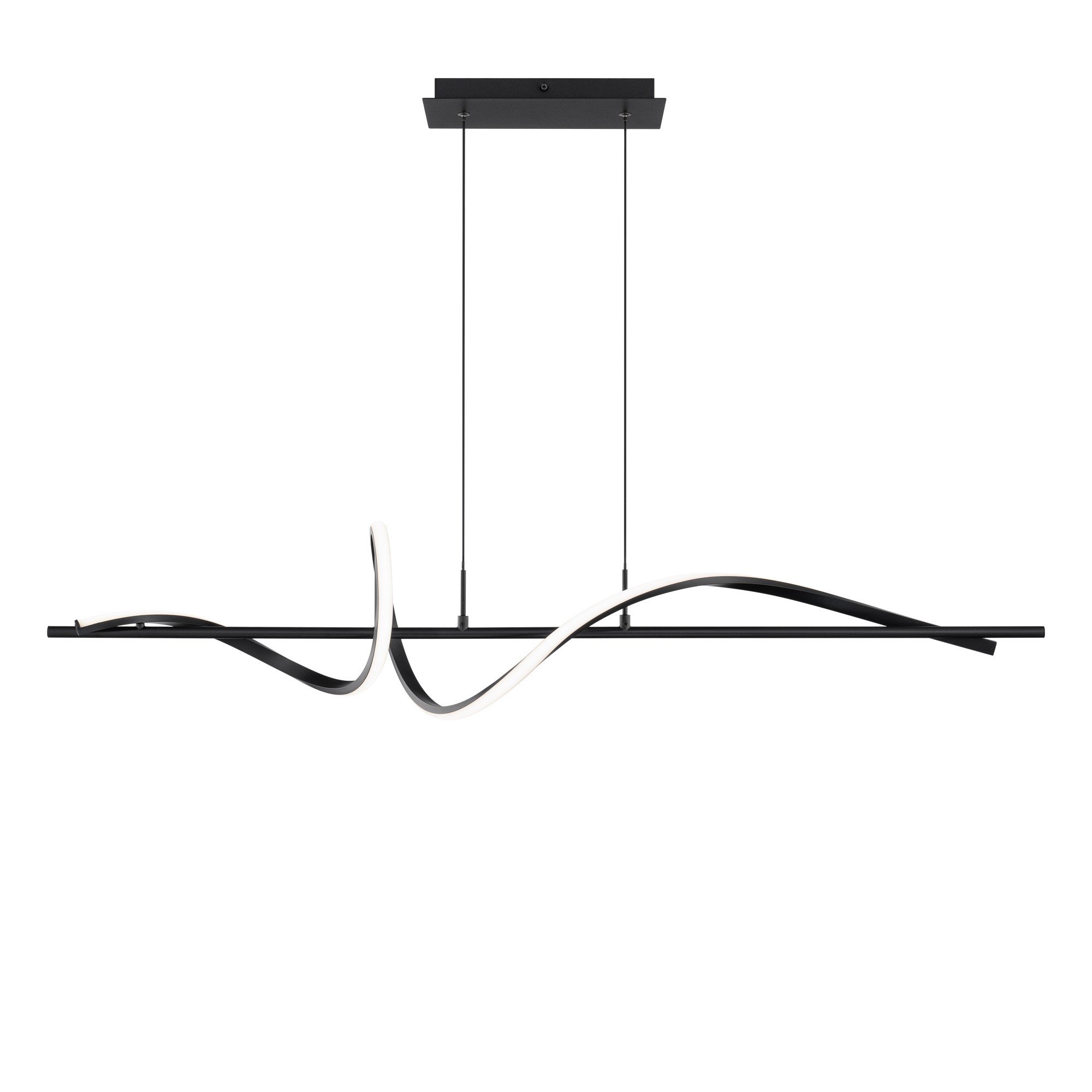 dweLED by WAC Lighting Corkscrew Linear Suspension | Lightopia