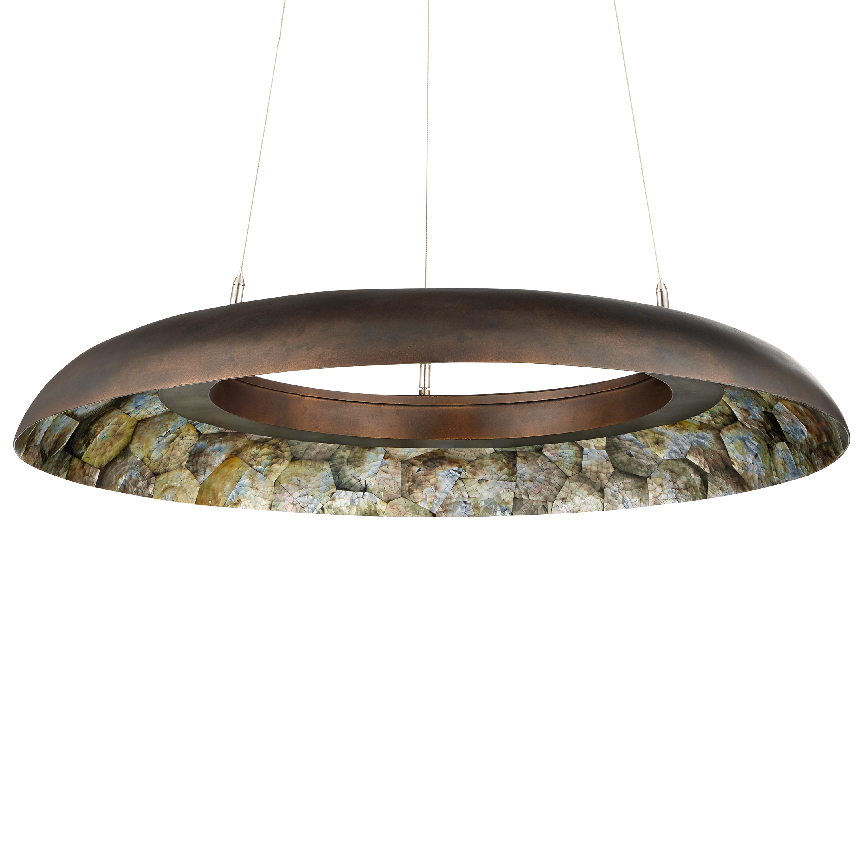 Currey & Company Tairagai Chandelier | Lightopia