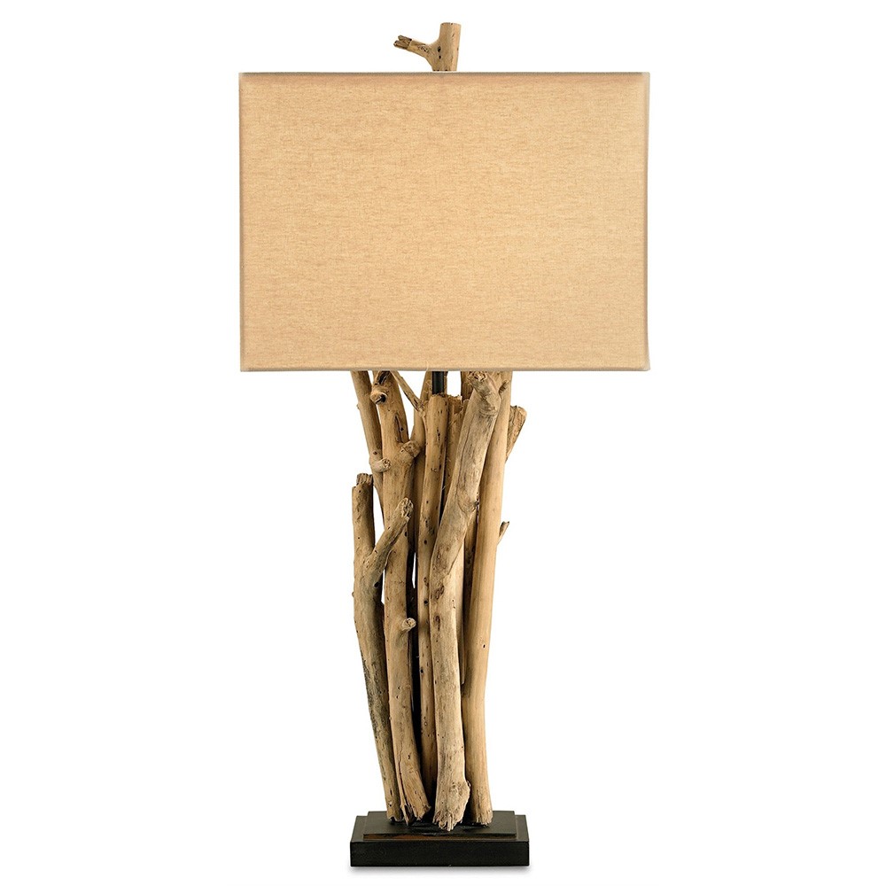 Currey & Company Driftwood Table Lamp | Lightopia