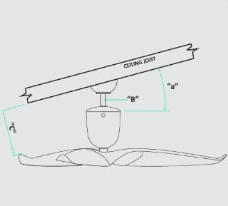 Aeratron Aeratron Raked Ceiling Kit | Lightopia