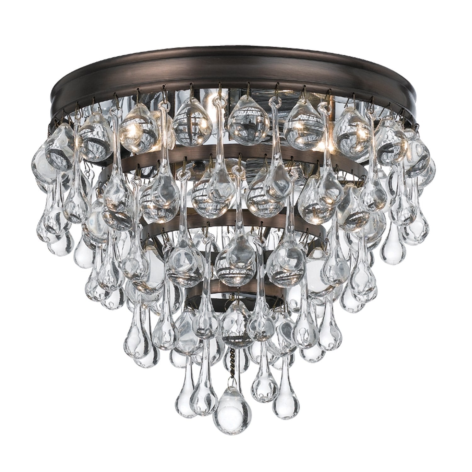 Crystorama Calypso Ceiling Light Fixture | Lightopia