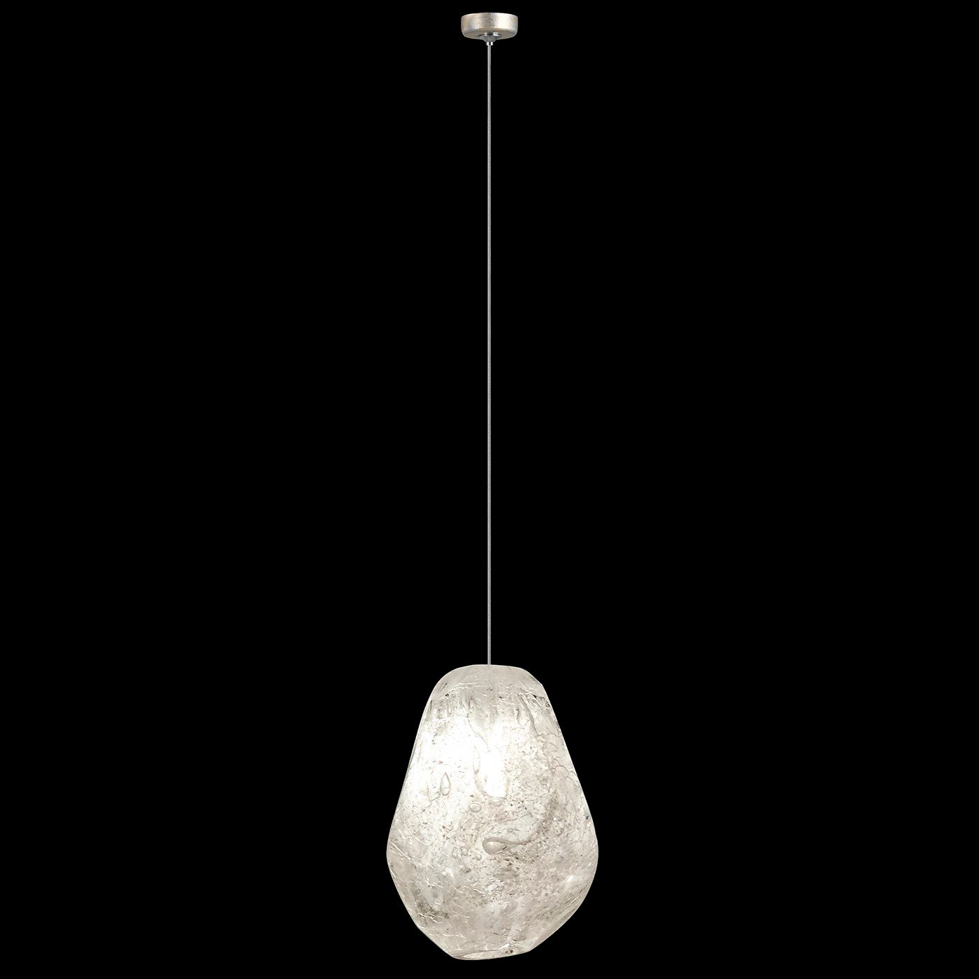 Fine Art Handcrafted Lighting Natural Inspirations Low Quartz Pendant ...