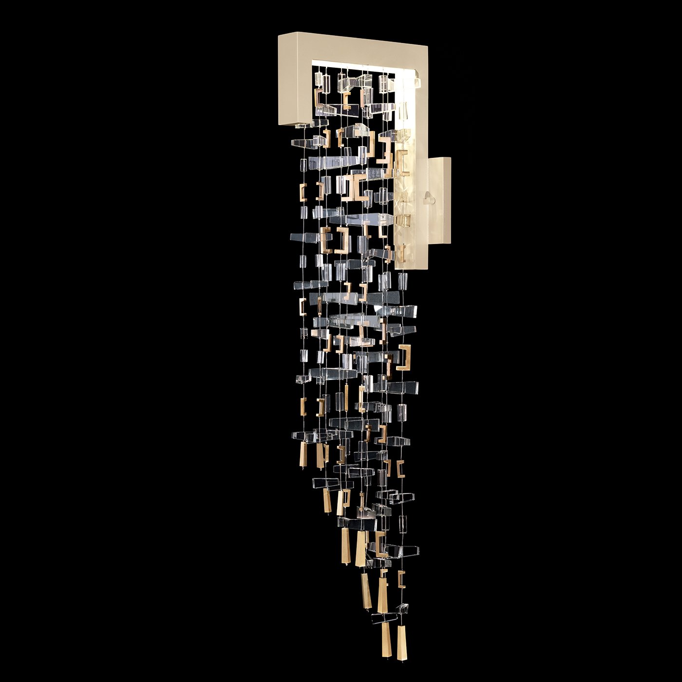 Fine Art Handcrafted Lighting Capri Cascade Wall Sconce | Lightopia