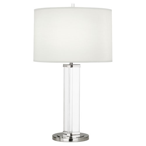 Robert Abbey Fineas Ascot White Table Lamp | Lightopia