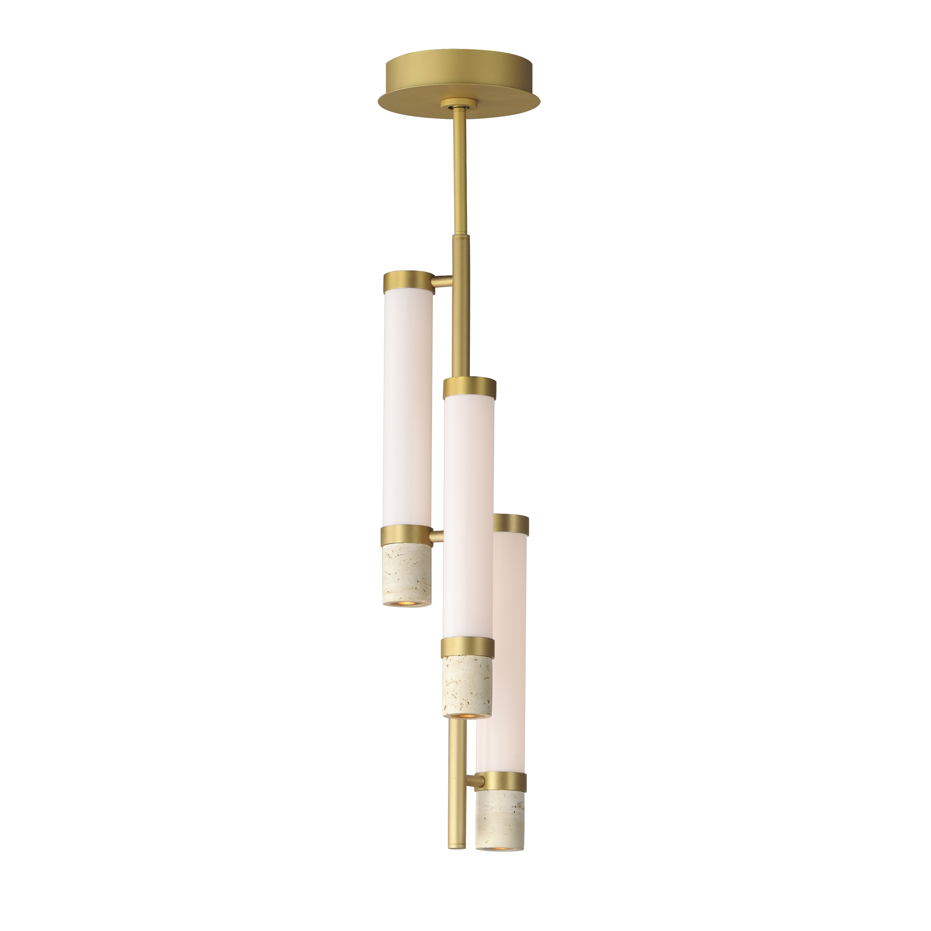 ET2 Travertine 3-Light LED Pendant | Lightopia