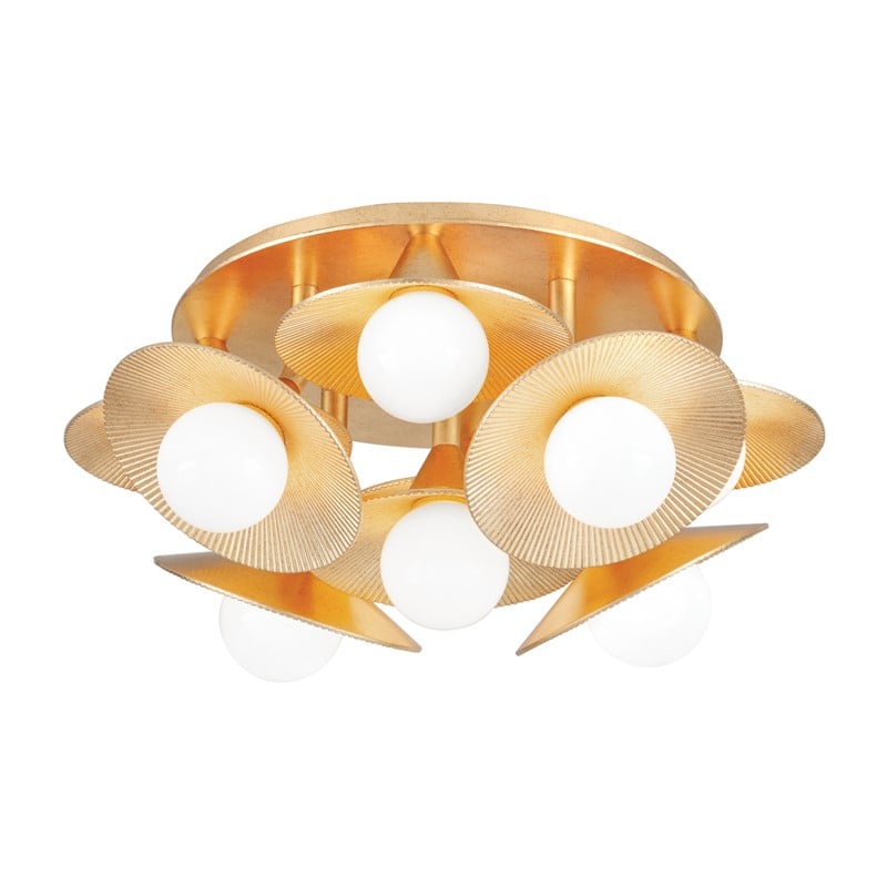 Corbett Lighting Emerald Semi-Flush Ceiling Light | Lightopia