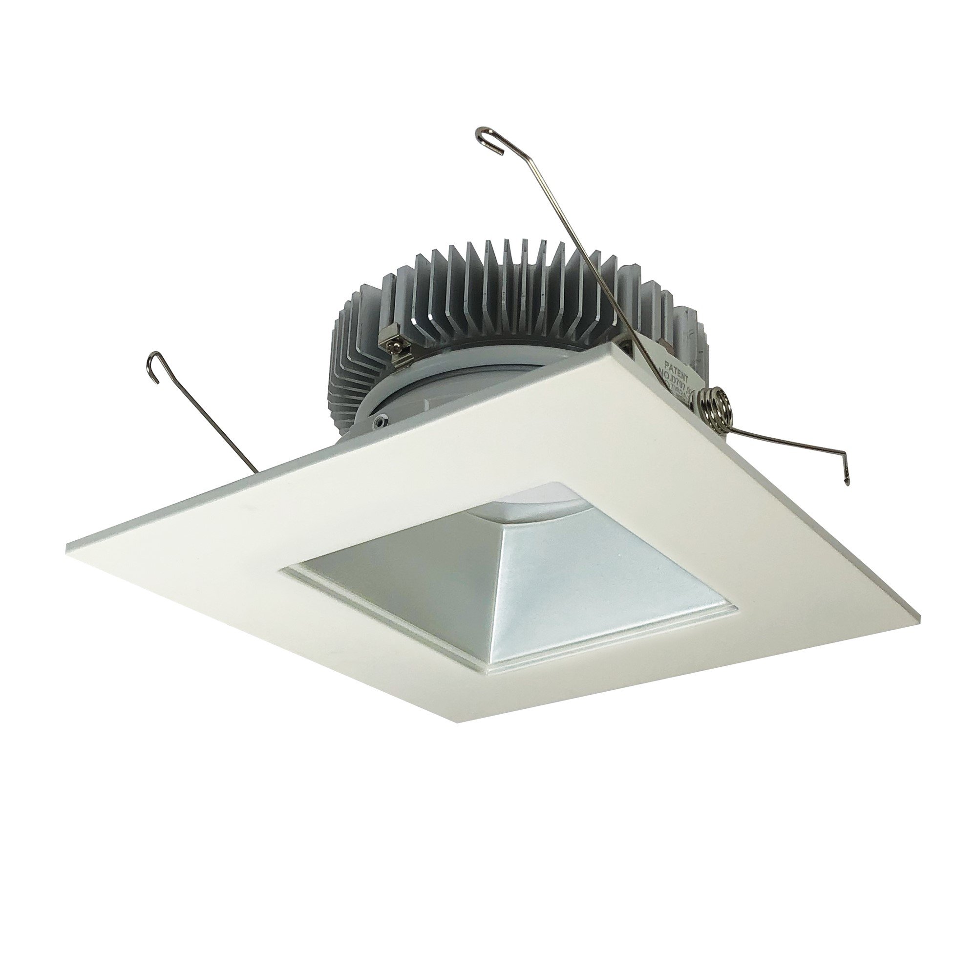 Nora Lighting Cobalt 6" Square with Square Aperture Trim 2000lm | Lightopia