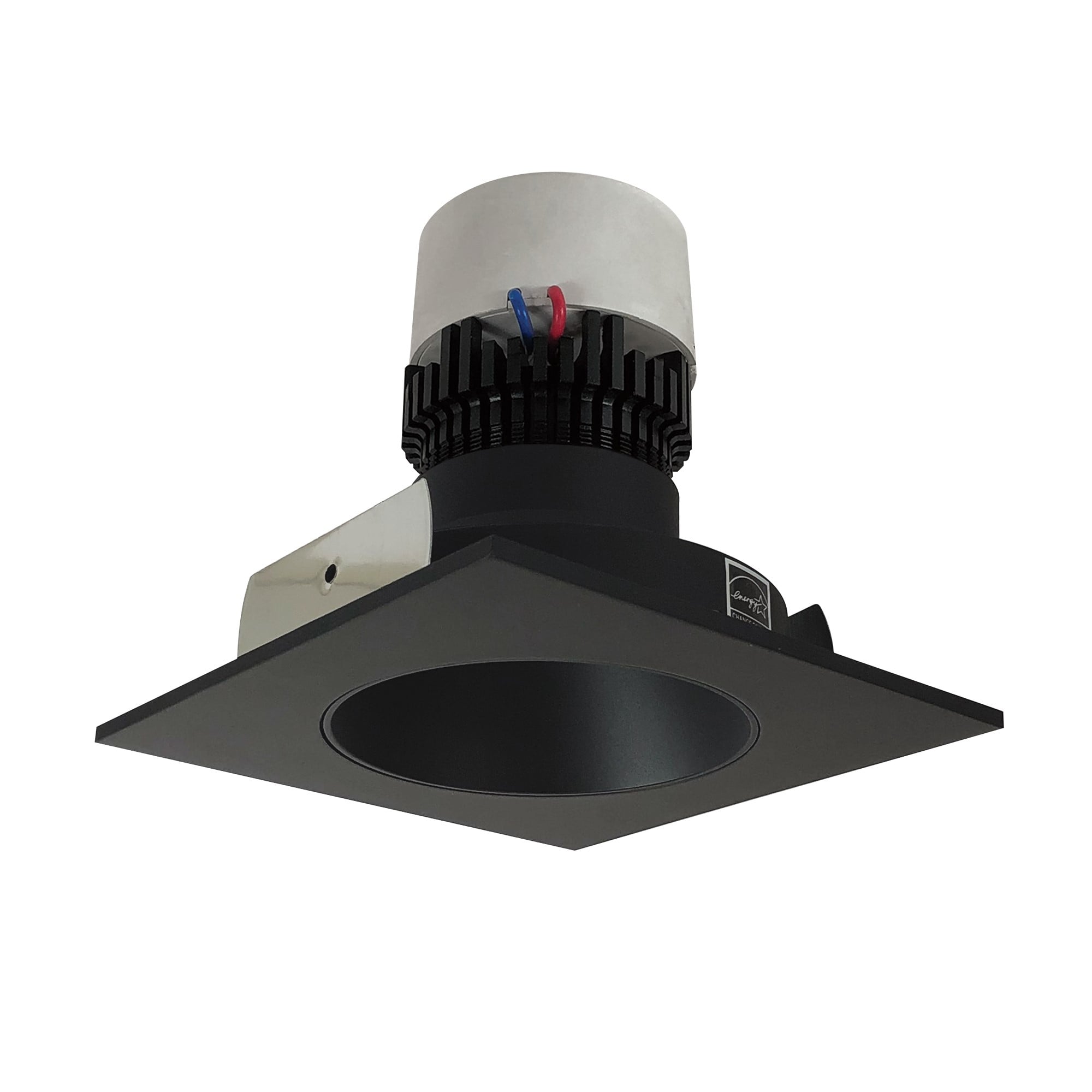 Nora Lighting Pearl LED Square Retrofit Round Aperture Downlight ...