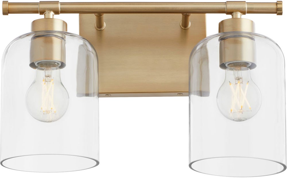 Quorum Tribute Bathroom Vanity Light | Lightopia