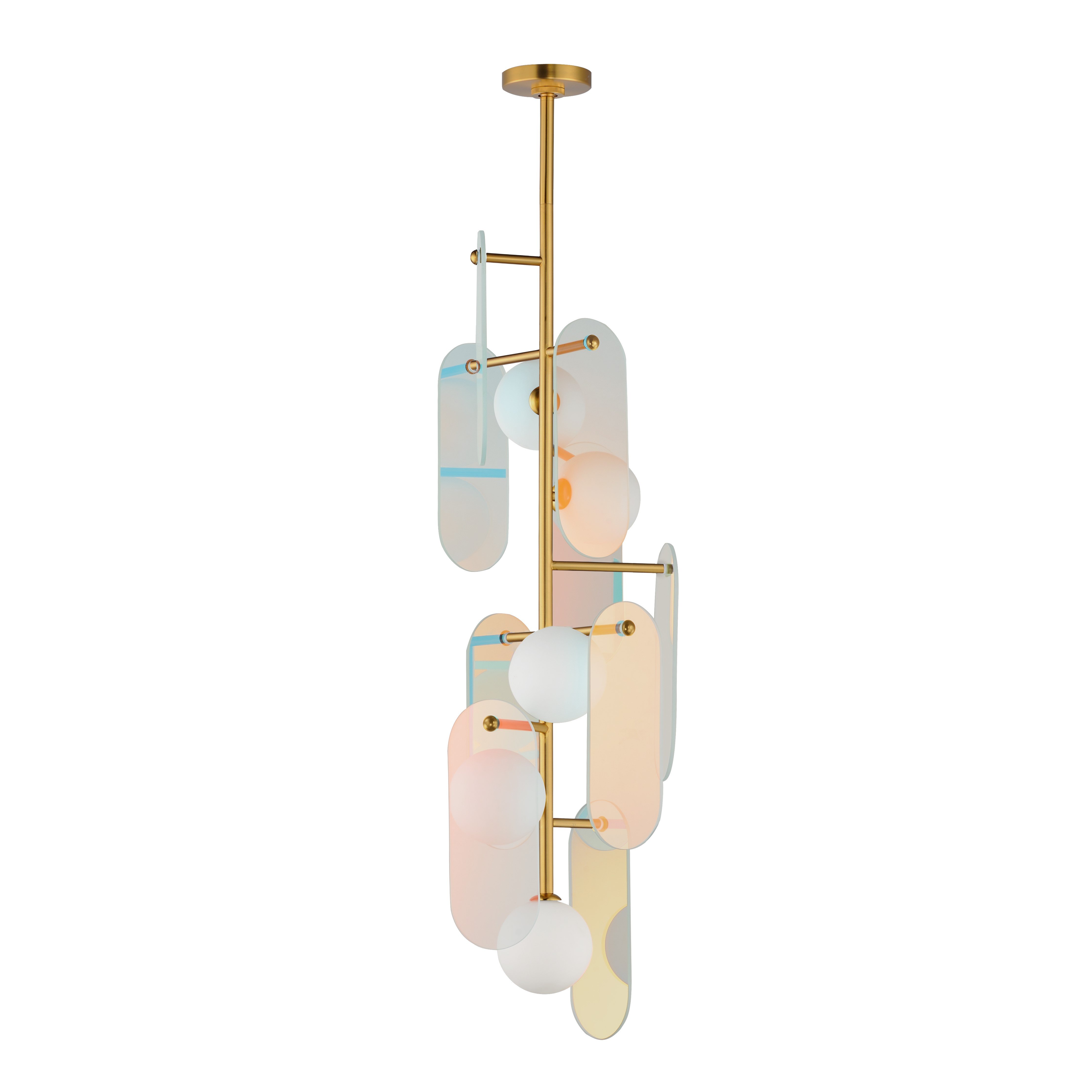 Studio M Megalith Glass Vertical Pendant | Lightopia