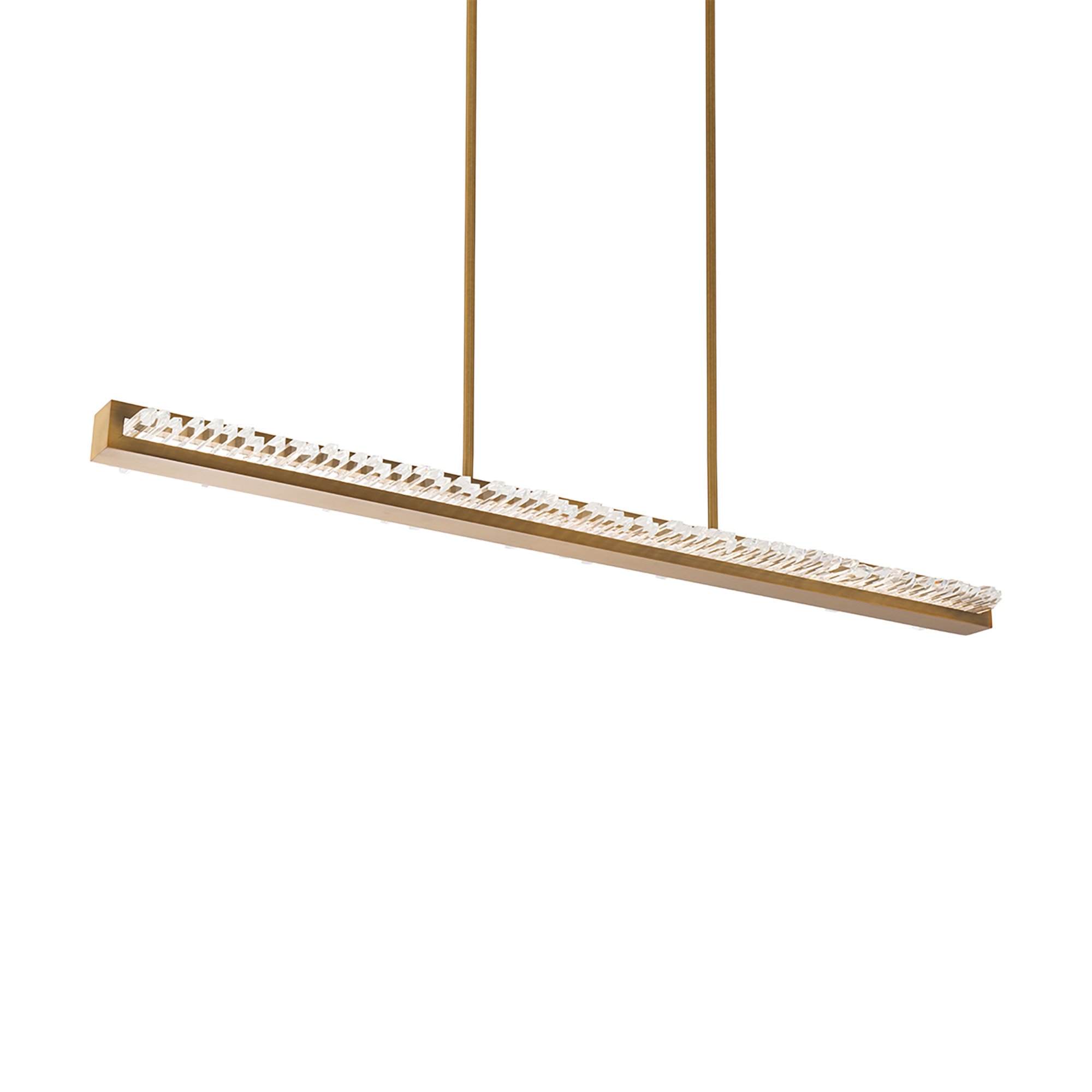 Schonbek Frozen LED Linear Suspension | Lightopia