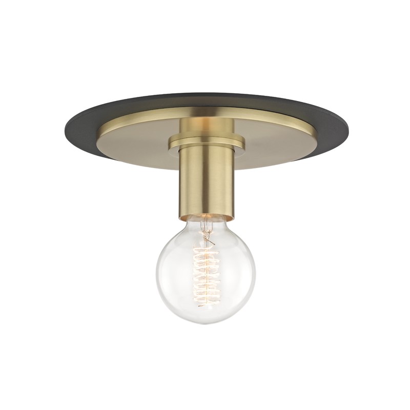 Mitzi Milo Ceiling Light Fixture Aged Brass OPEN BOX | Lightopia