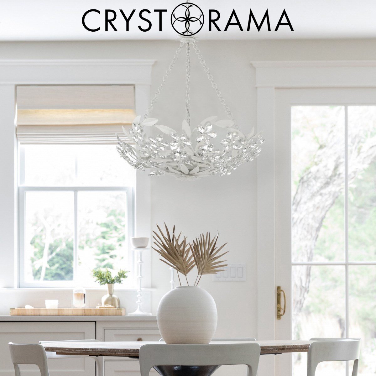 Crystorama Lola Chandelier | Lightopia