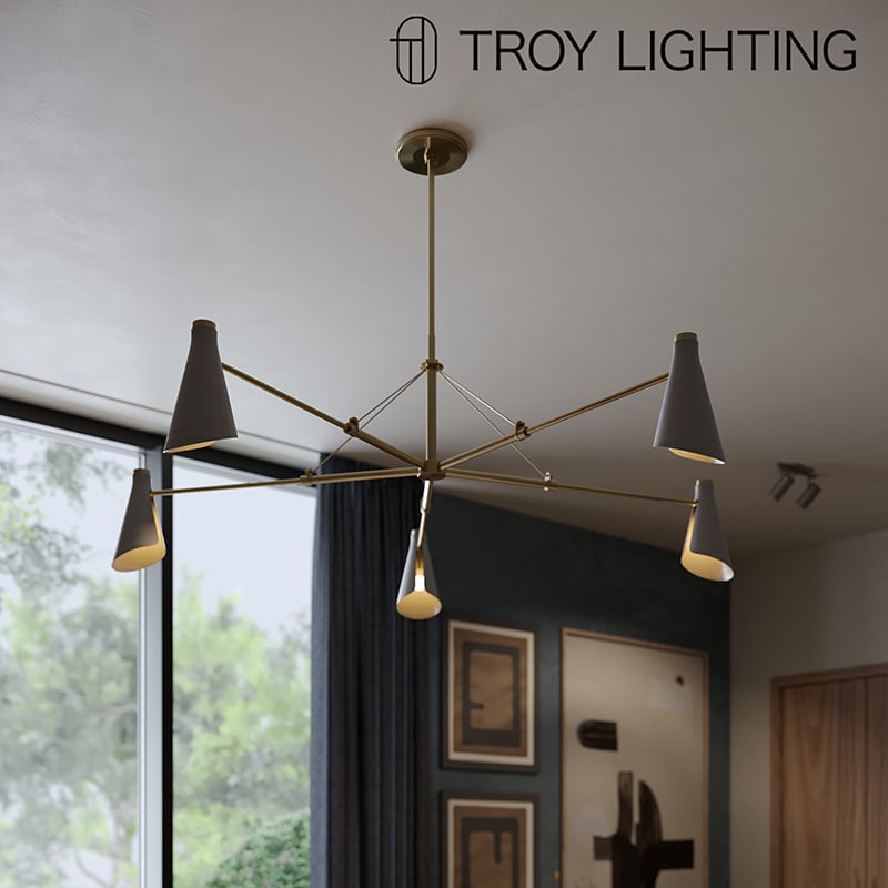 Troy Lighting Evermore Chandelier | Lightopia