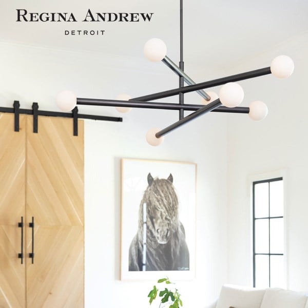 Regina Andrew Giorgio Crystal Rattan Mini Lamp | Lightopia